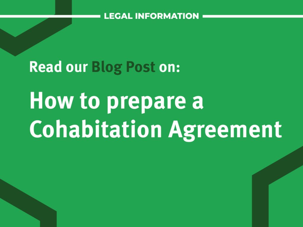 How to prepare a Cohabitation Agreement - Simply Legal Solicitors