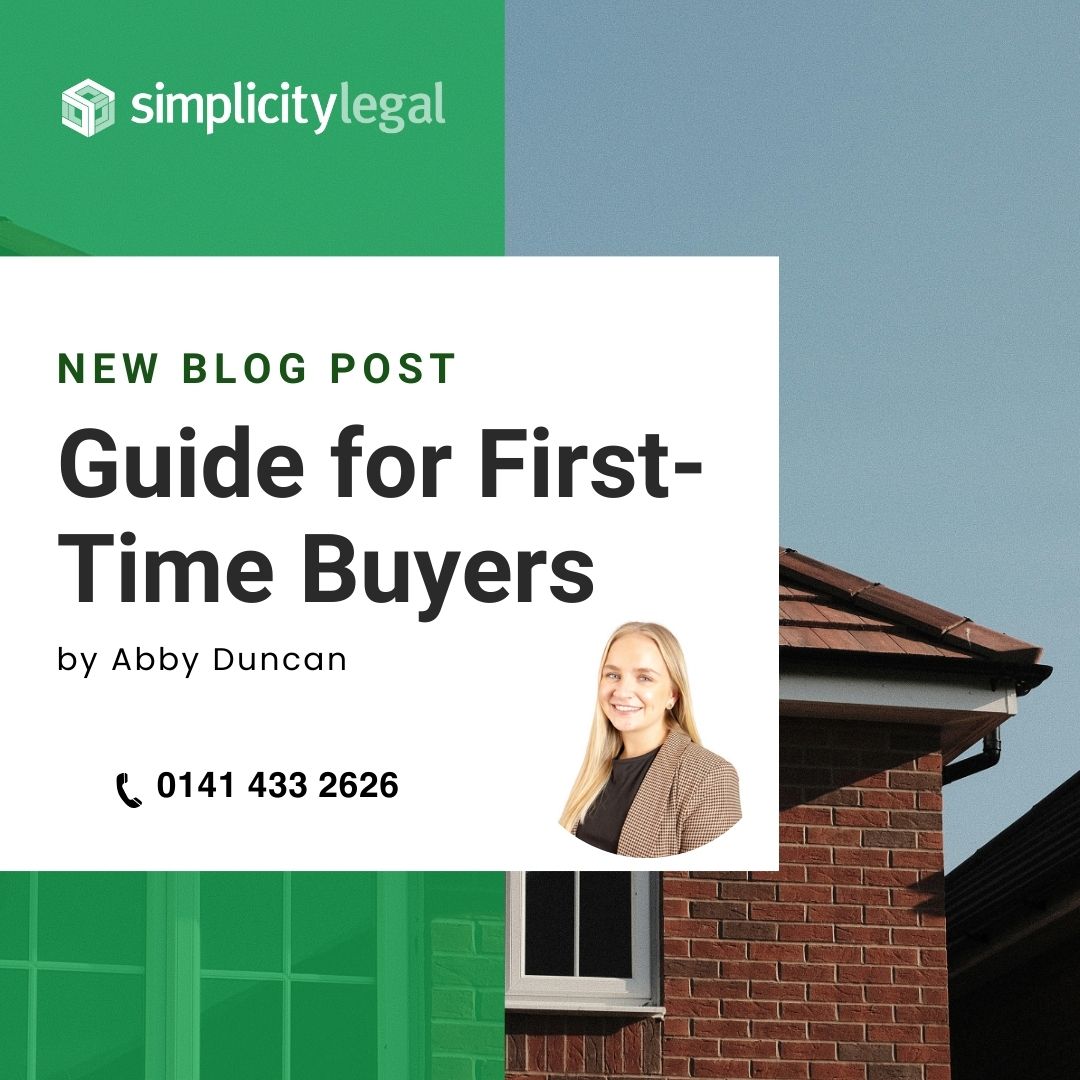 Guide for First-Time Buyers Scotland – buy your first home