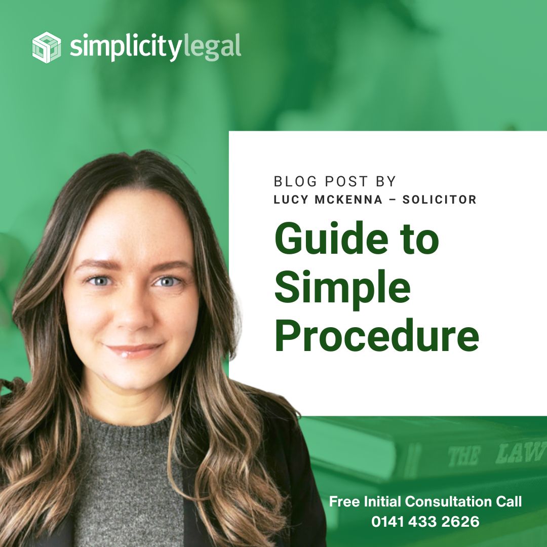 Guide To Simple Procedure For Small Claims Scotland